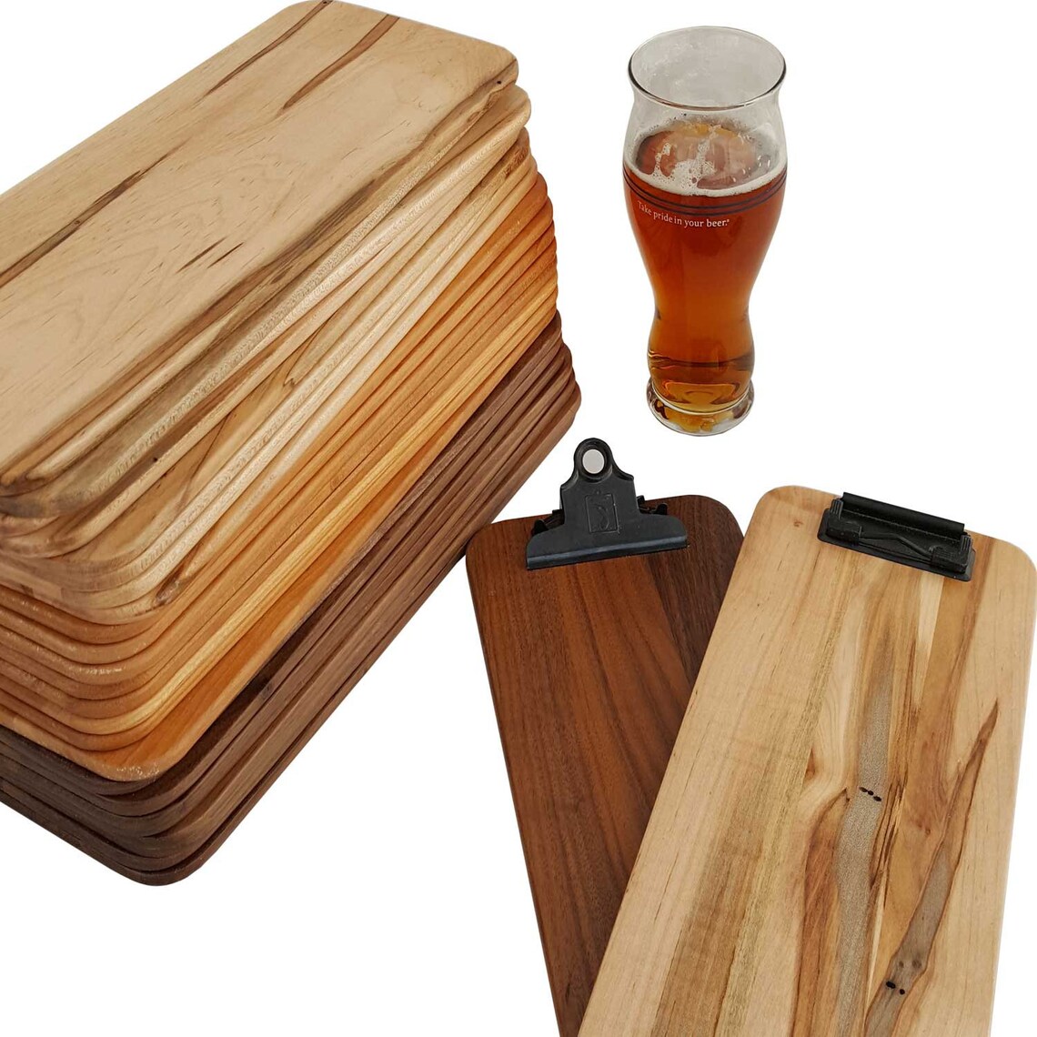 Personalized Clipboards Narrow Clipboard Hardwood Clipboard | Etsy