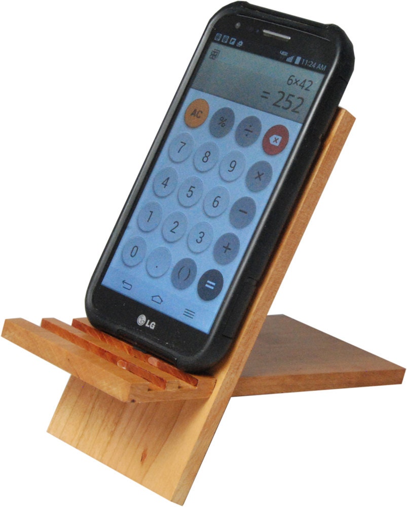 Travel Phone Stand Phone Tablet Charging Stands Hardwood | Etsy