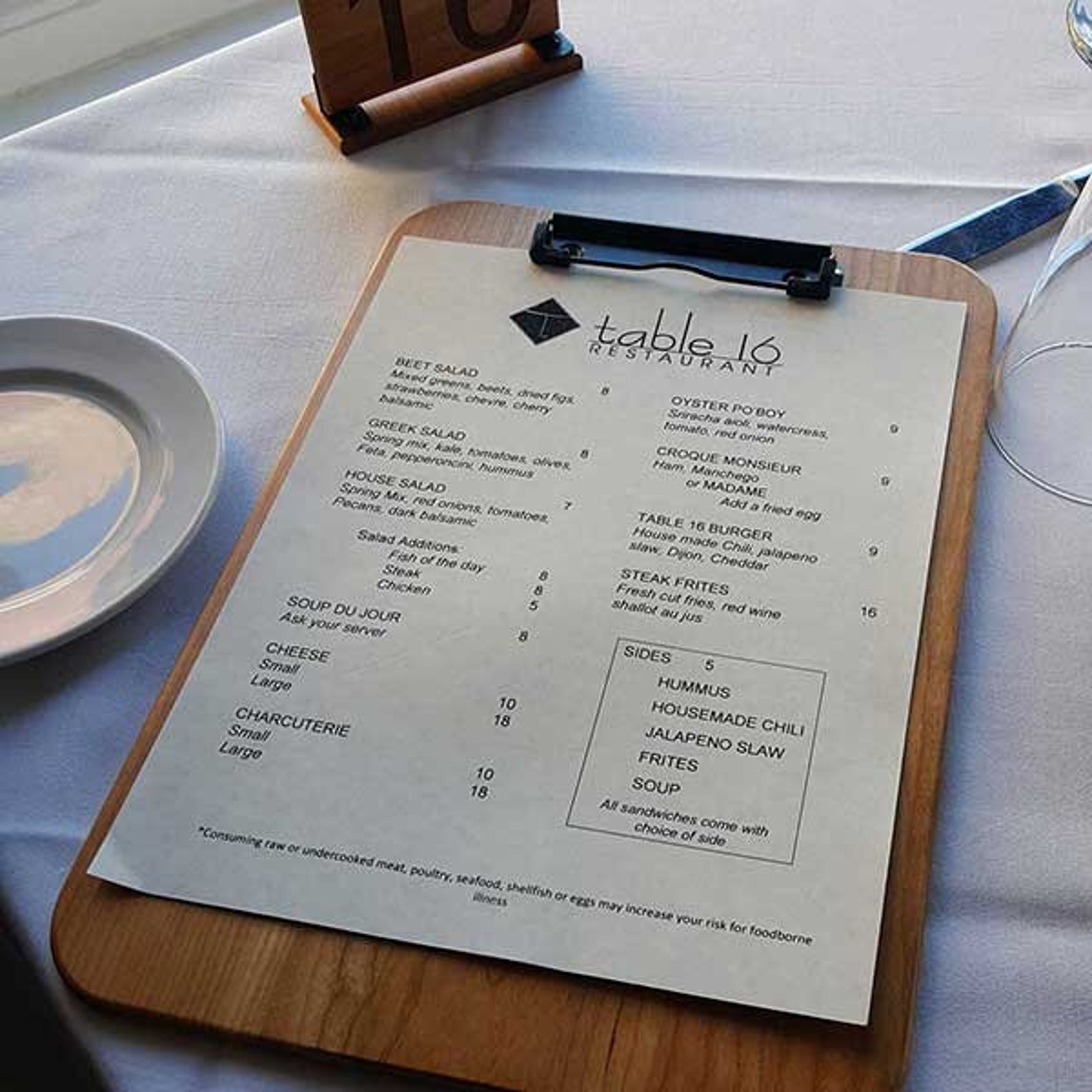 Wooden Legal Clipboard Wood Menu Clipboards Custom Clip - Etsy