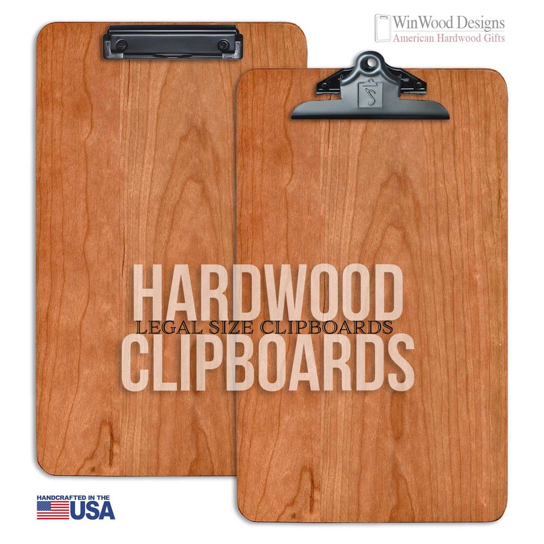 Wooden Legal Clipboard, Wood Menu Clipboards, Custom Clip Board, Solid ...