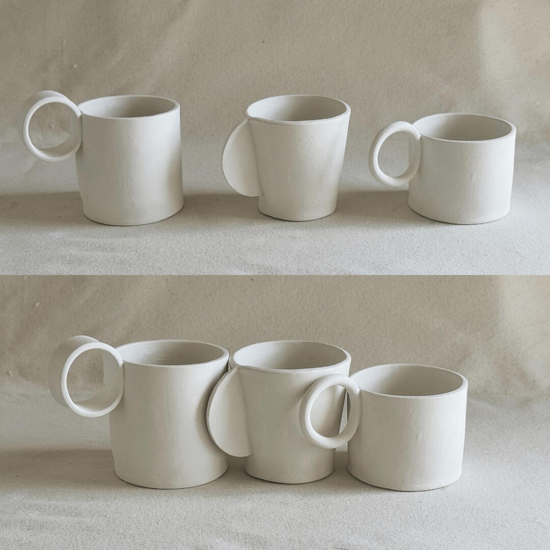 Pottery Slab Template Espresso Cups Kit | Printable Templates - Etsy