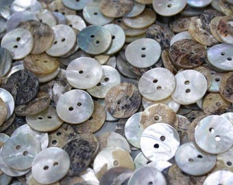 Shell buttons | Etsy