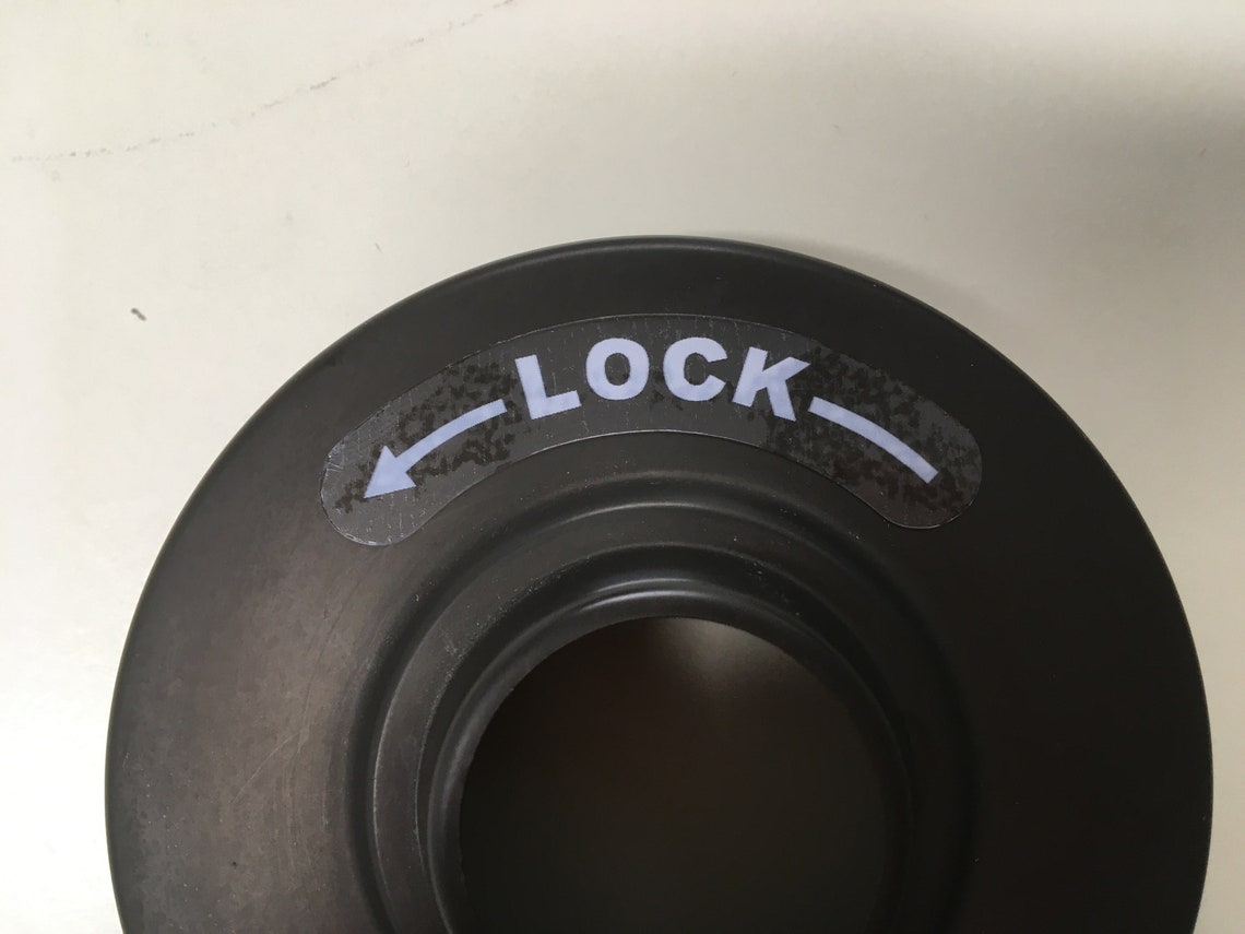 Lock/unlock Directional Stickers - Individual - Etsy