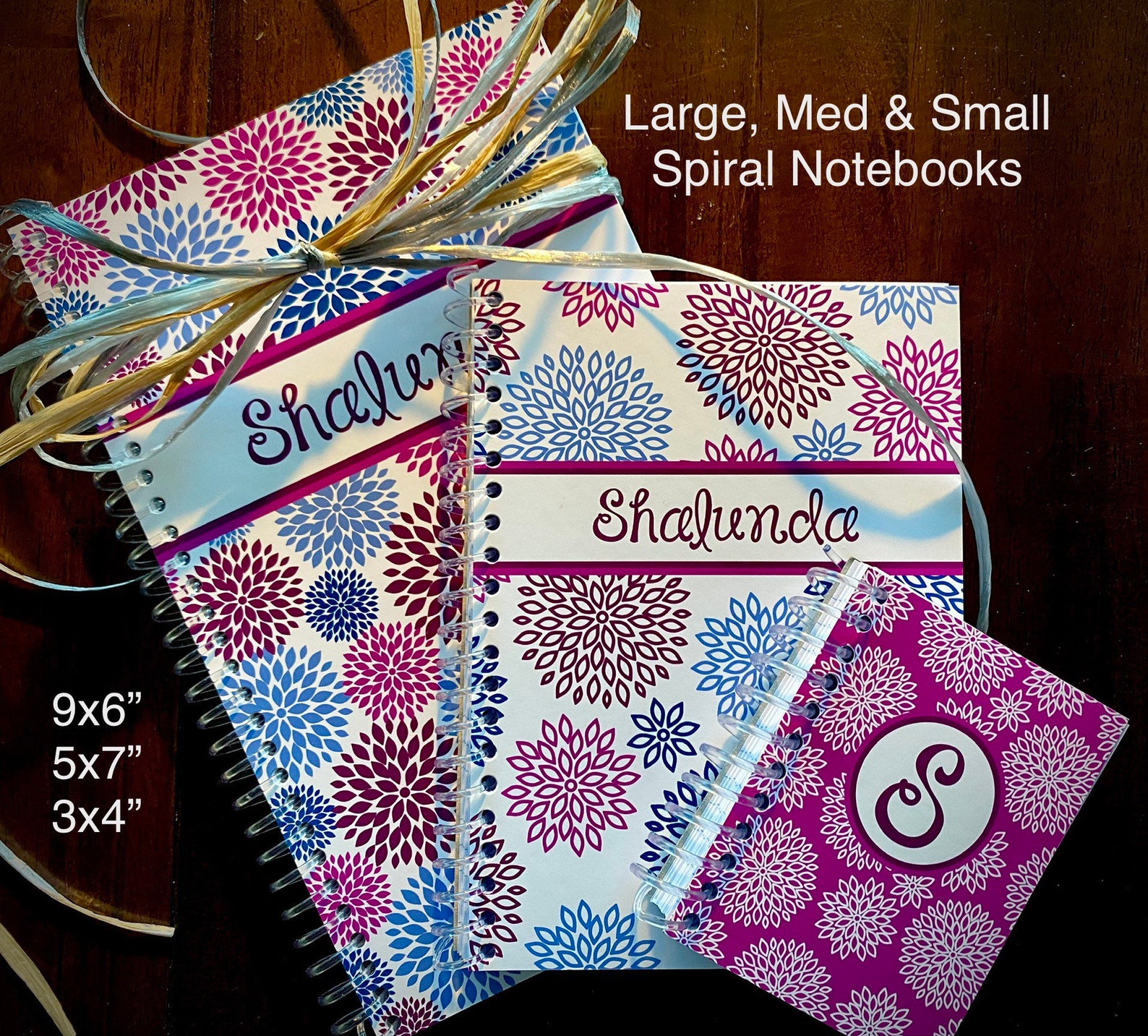 Personalized Notebook Journal Spiral Custom Teacher Gift Teen - Etsy