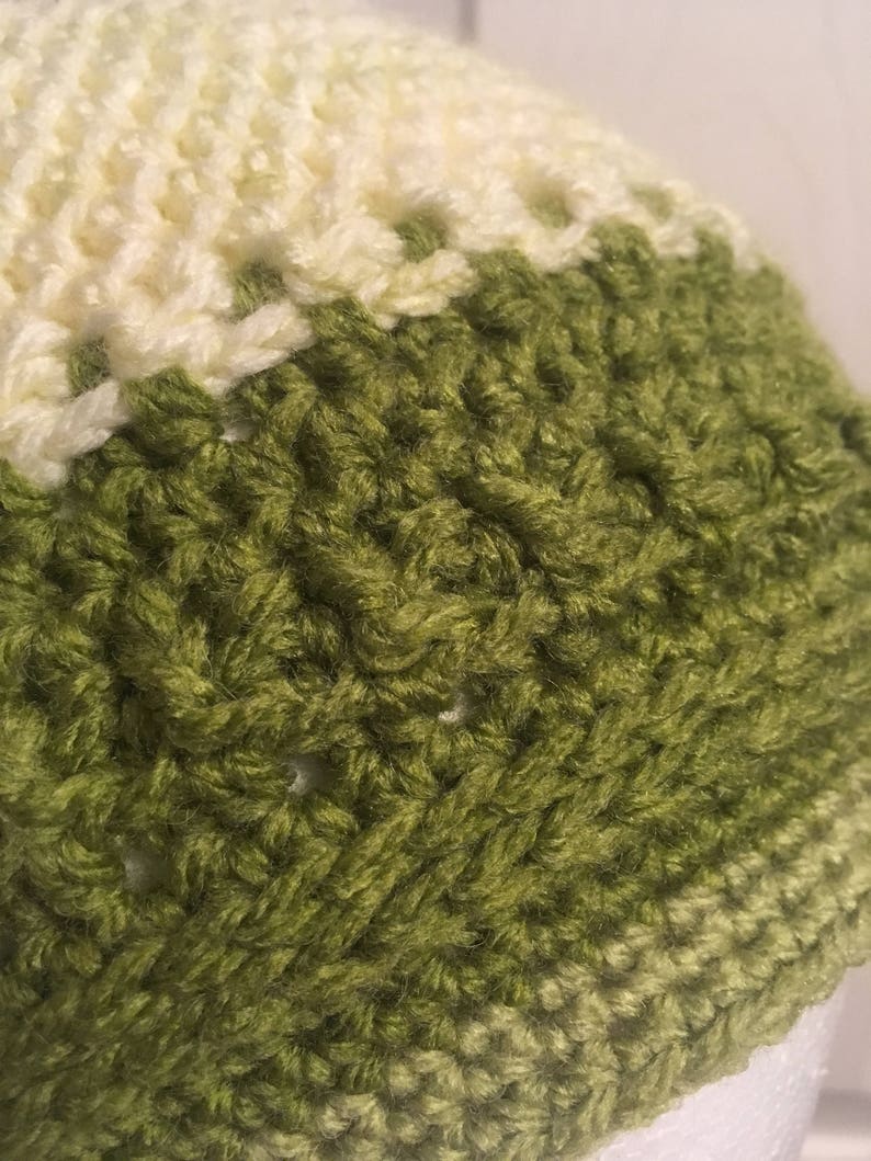 Beanie Crochet Pattern, Half Double Beanie Pattern, Unisex Hat Pattern ...