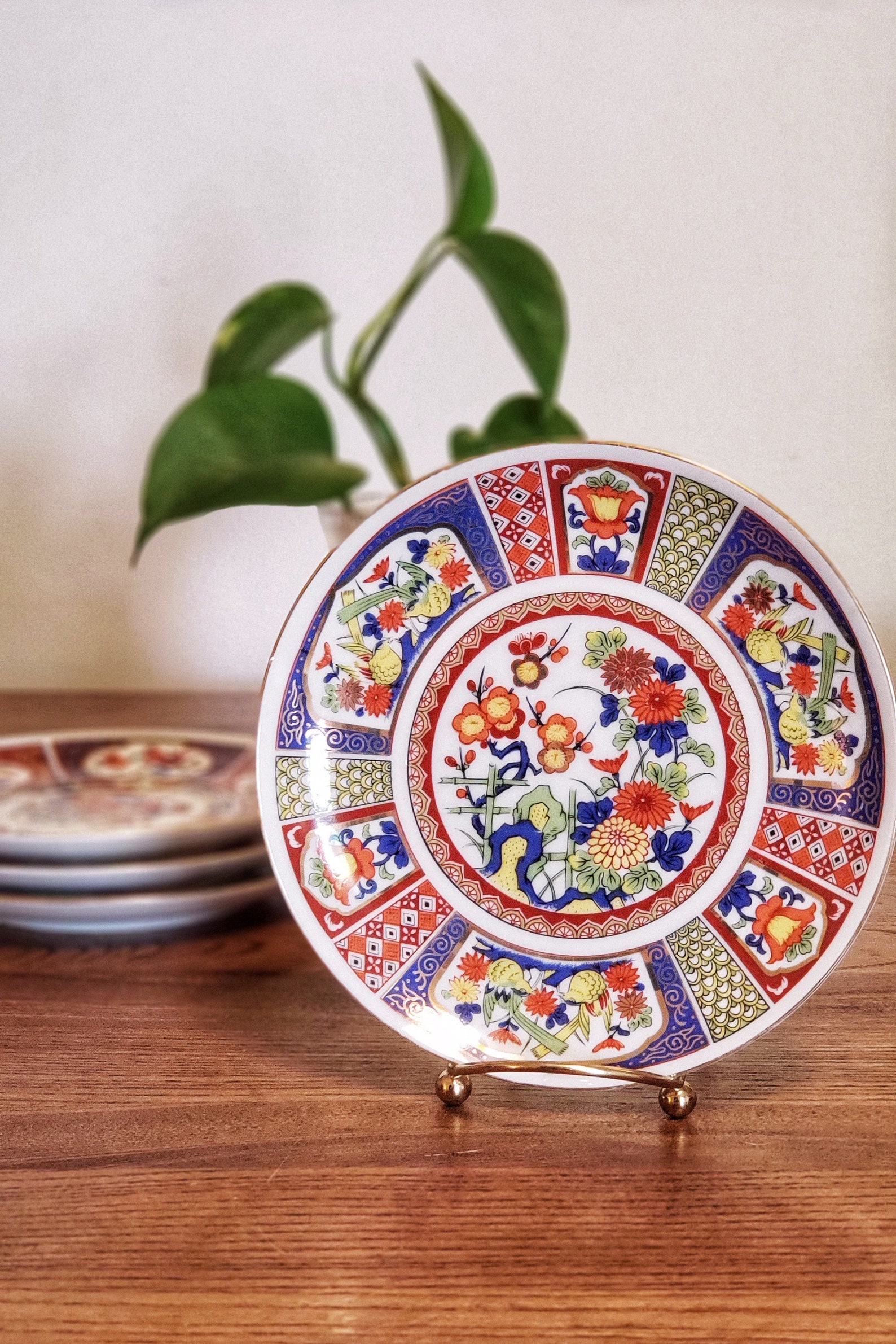 Vintage Japanese Decorative Plates - Etsy