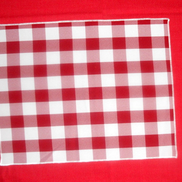Checkered Napkins - Etsy