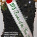 TEACHER SASH WINNERS Sash Pageant Sash Employee Of The | Etsy