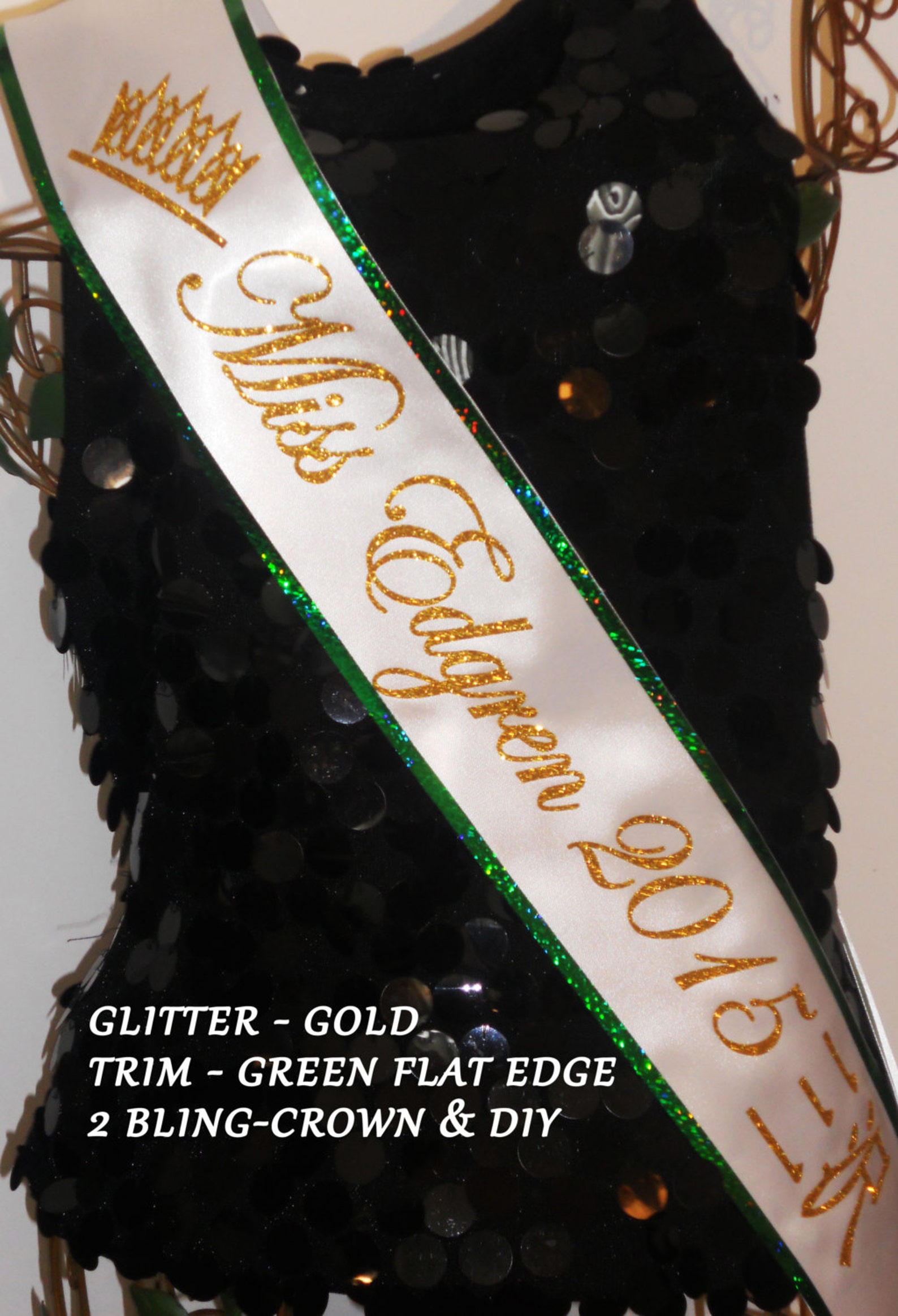 ANNIVERSARY SASH 50TH Anniversary Pageant Sash Custom Sash - Etsy