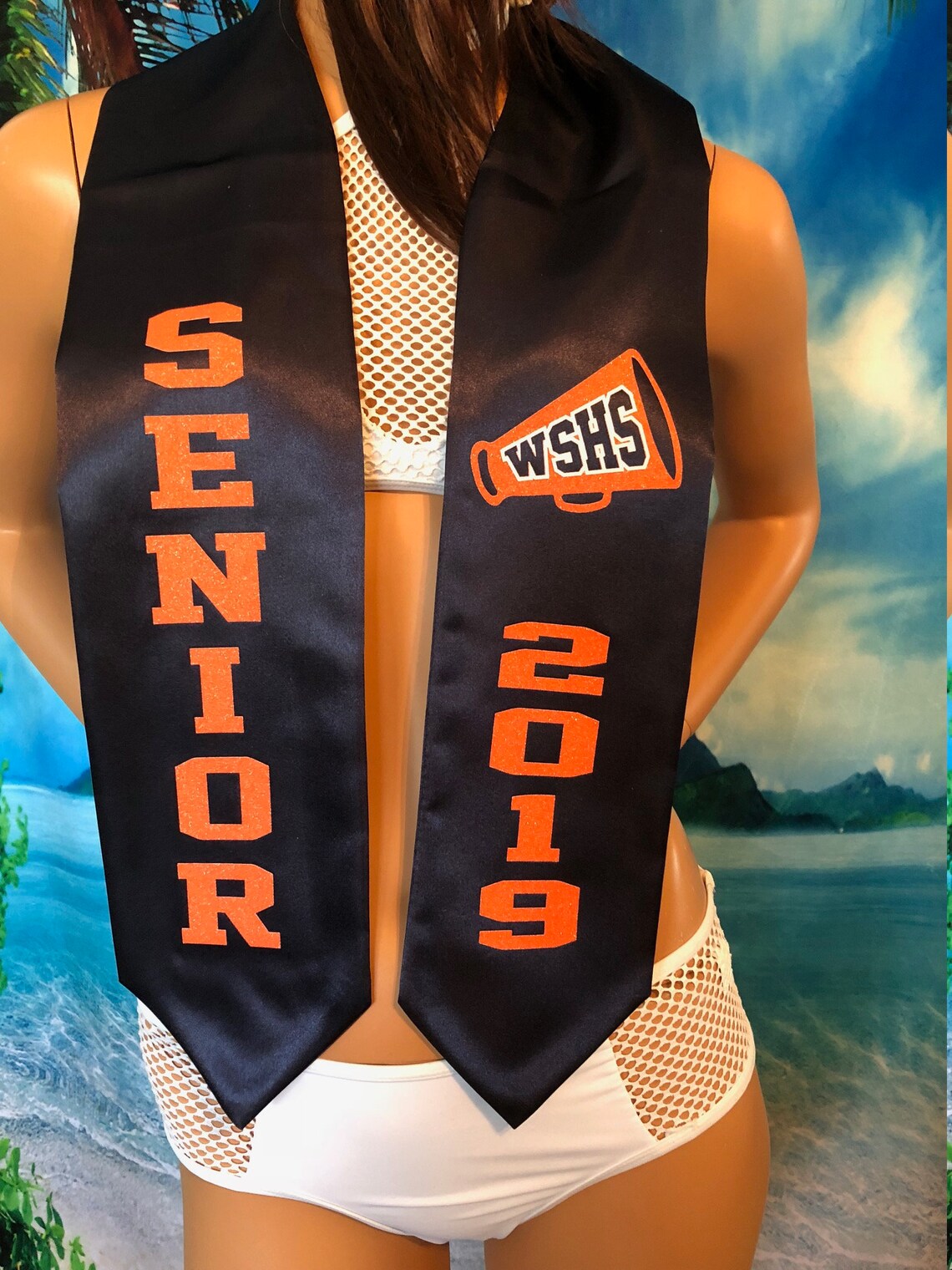 Football Sash, Men's Sash, Graduation Sash, Senior Sash-trim, Bling ...