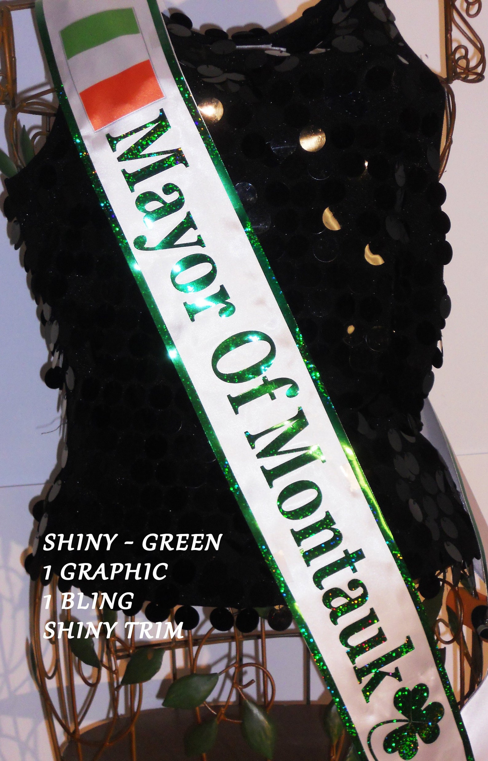 St. Patricks Day Grand Marshal Sash, Parade Sash, St. Patricks Day Sash ...