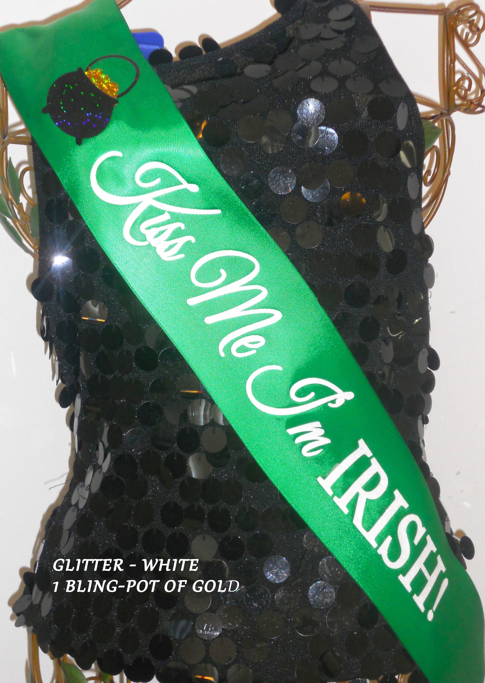 St. Patricks Day Grand Marshal Sash, Parade Sash, St. Patricks Day Sash ...