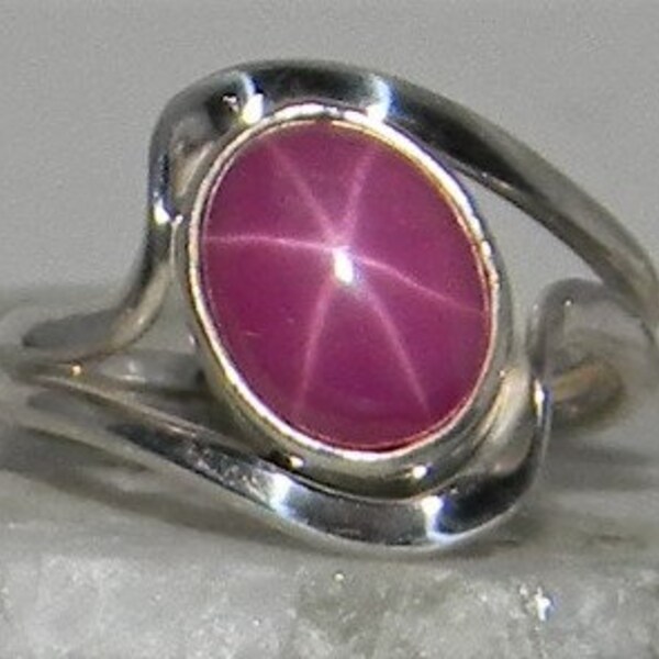 Star Ruby Ring - Etsy