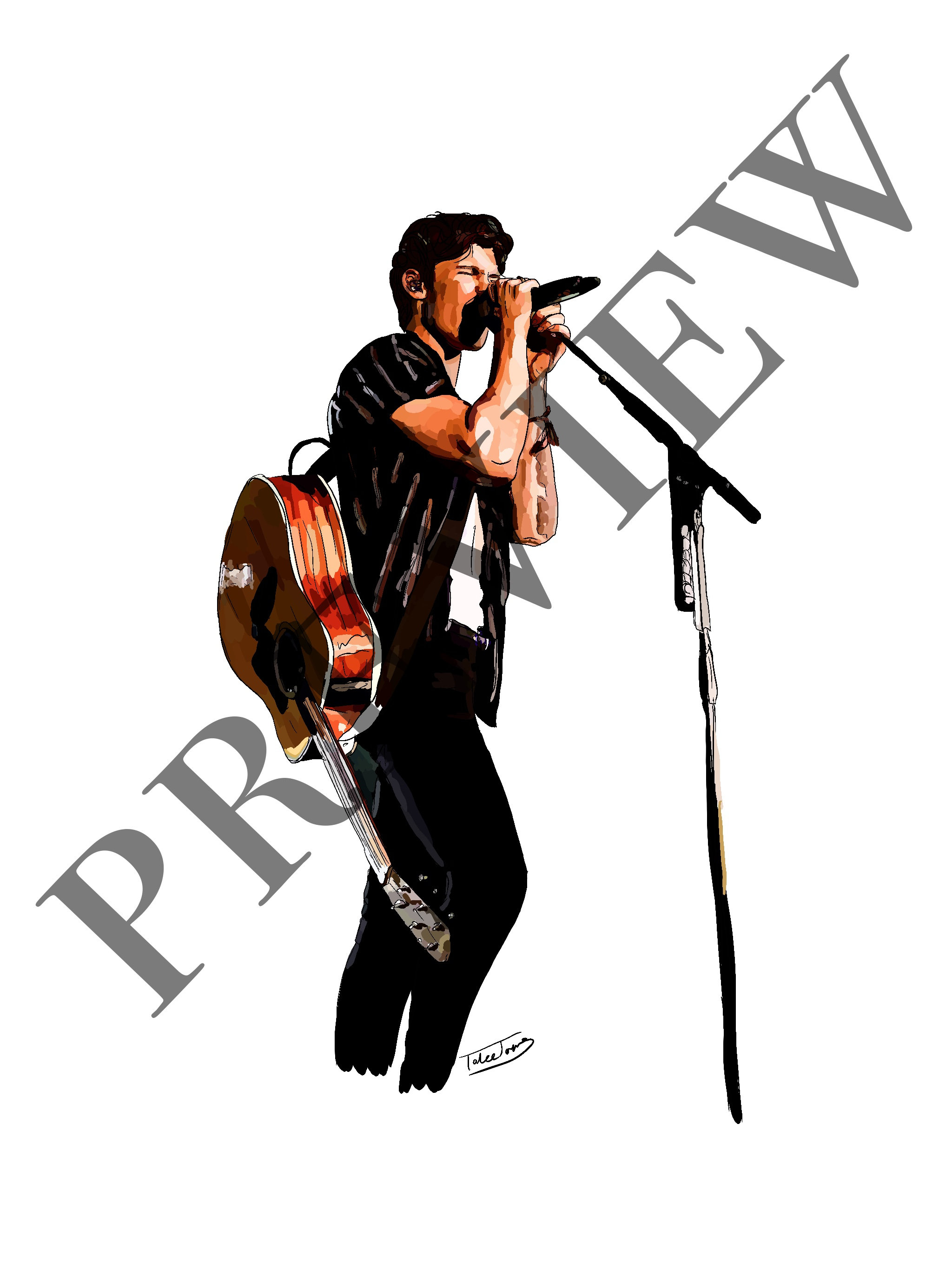 Shawn Mendes Digital Art | Printable - Etsy