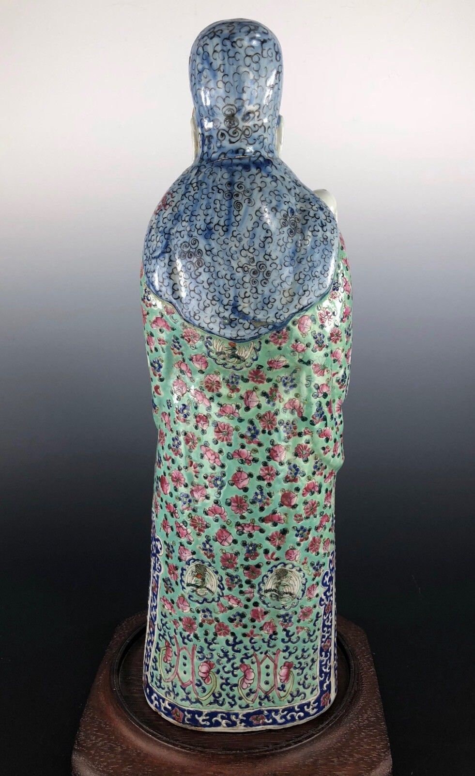 Antique HUGE CHINESE STATUE Fuxing God of Prosperity