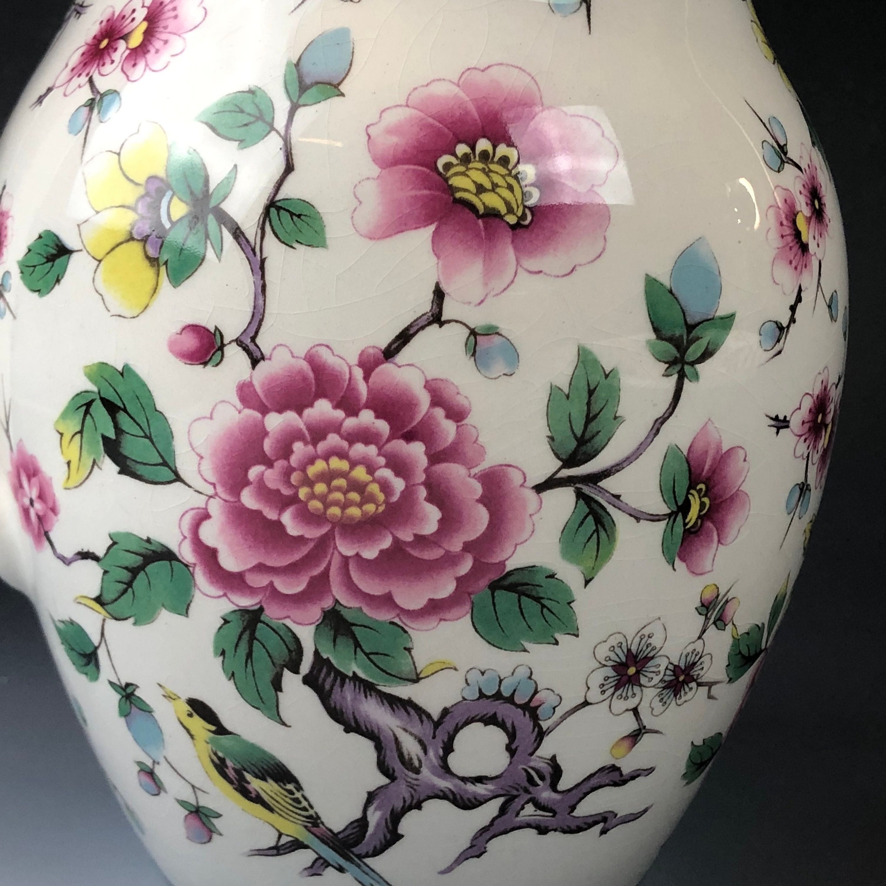 Vintage James Kent Staffordshire Wash Set w Pitcher and Basin - Old ...