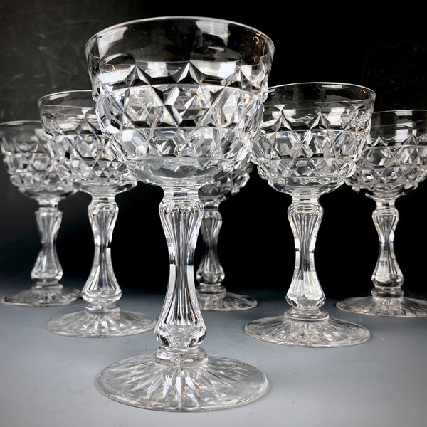 Antique Cut Glass Pieces - Etsy