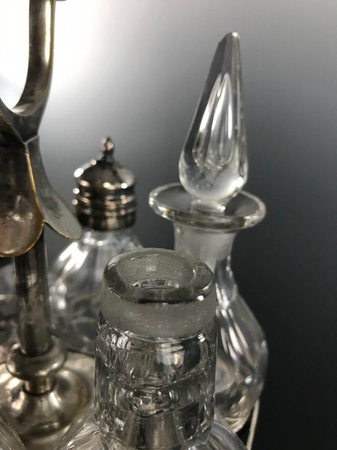 Earlier Antique Victorian Silverplate Dinner Castor Set F. CURTIS ...