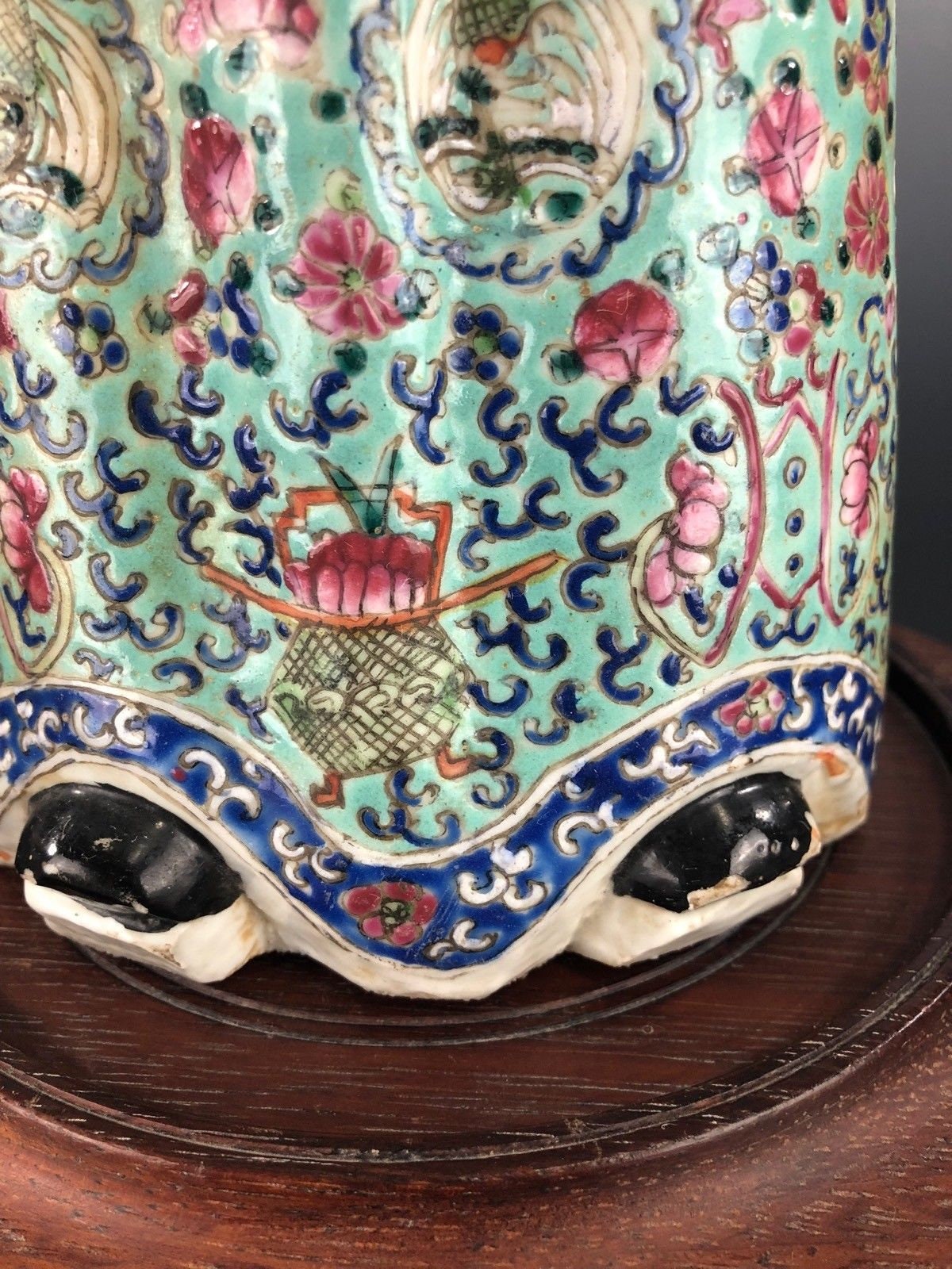 Antique HUGE CHINESE STATUE Fuxing God of Prosperity