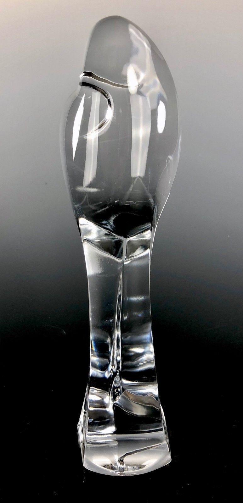 VSL Val St Lambert MADONNA and CHILD Crystal Sculpture Perfect!