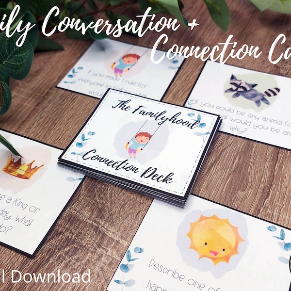 Family Connection Cards - Etsy