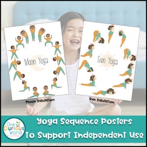 Yoga Pose Cards for Kids A Mindfulness Calm Down Corner Activity - Etsy