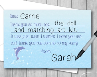 Dolphin Thank You - Etsy