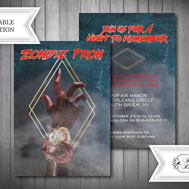 Walking Dead Party - Etsy