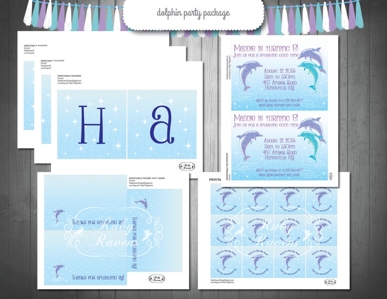 Dolphin Thank You Card Dolphin Thank You Card Dolphin | Etsy