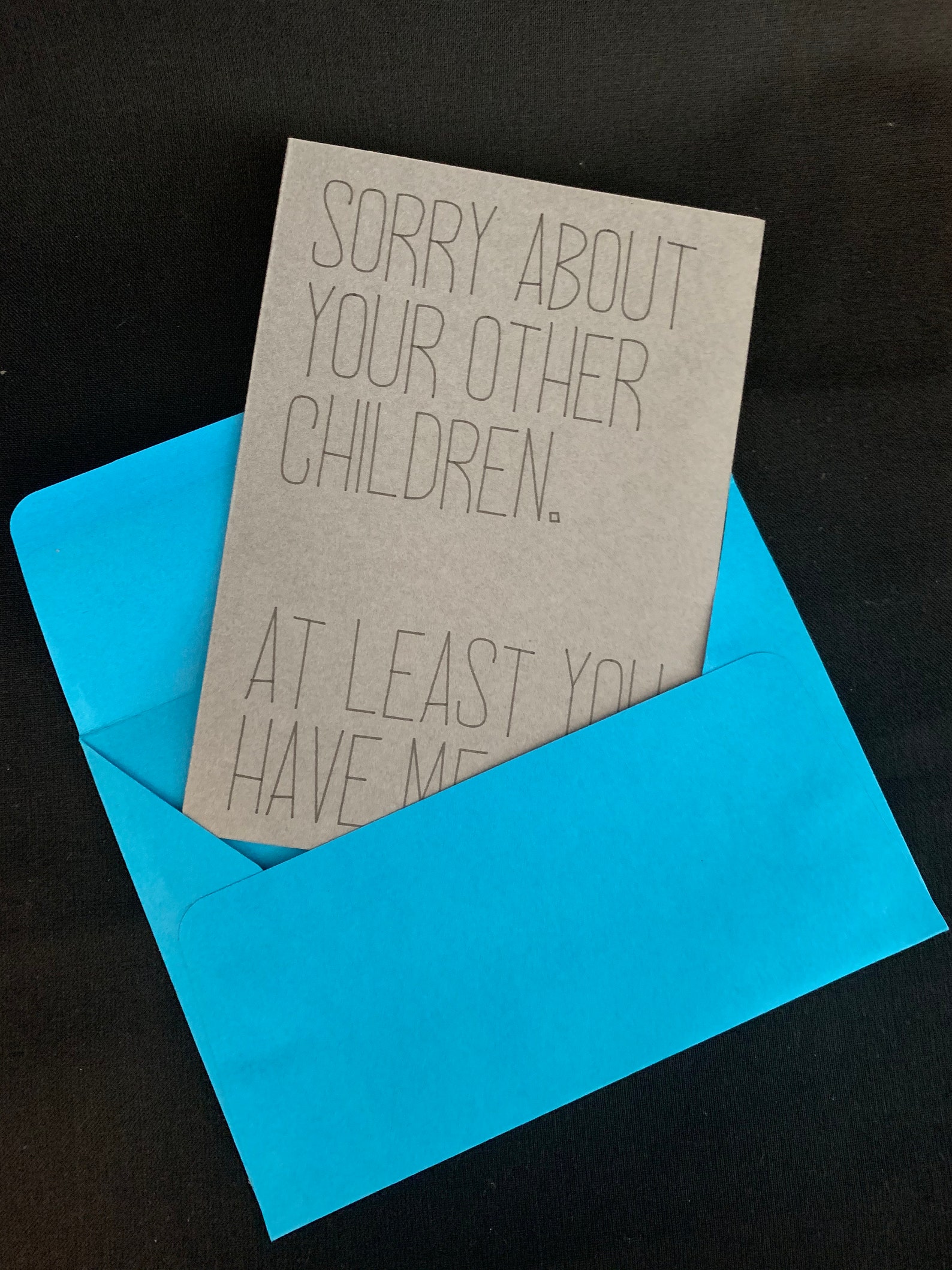 Sorry About Your Other Children Card Father's Day Card - Etsy