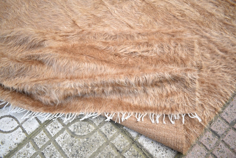 Vintage Mohair Kilim Rug, Anatolian Turkish Angora, 35x72 - Etsy