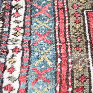 Terrific Antique Turkish Fragment Rug, 28'' X 35'' Collector's Piece ...