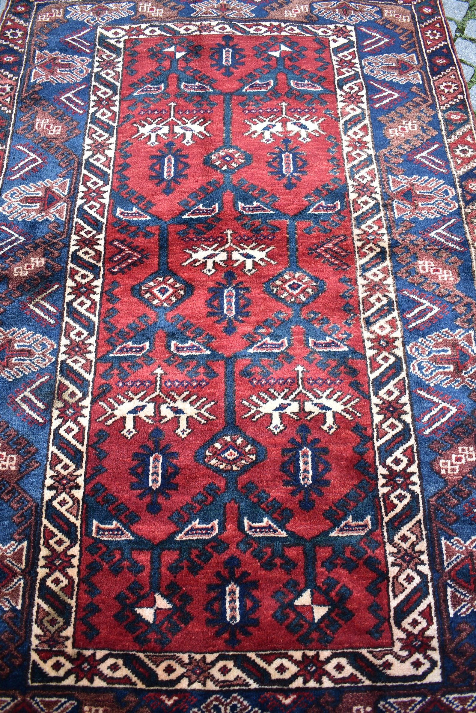 Fabulous Antique Rare Turkish Rug 53'' x 82'' | Etsy