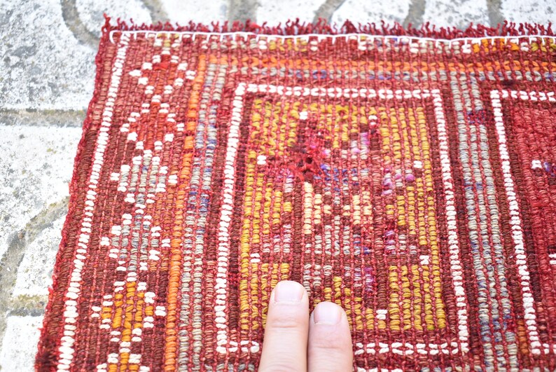 Fabulous Antique Cicim Kilim Rug 17'' X 37'' - Etsy