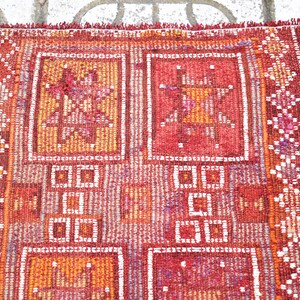 Fabulous Antique Cicim Kilim Rug, 17'' X 37'' Anatolian Sivrihisar ...