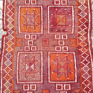 Fabulous Antique Cicim Kilim Rug, 17'' X 37'' Anatolian Sivrihisar ...