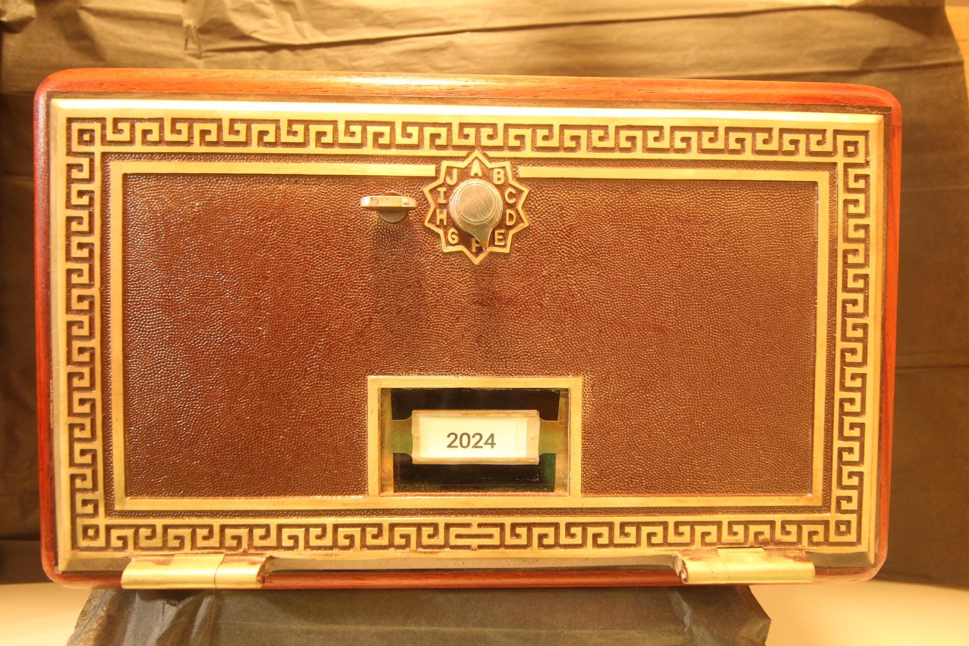 Box 2024 Made With Rare Padauk & Birch Wood Dovetail Size 3 Vintage ...