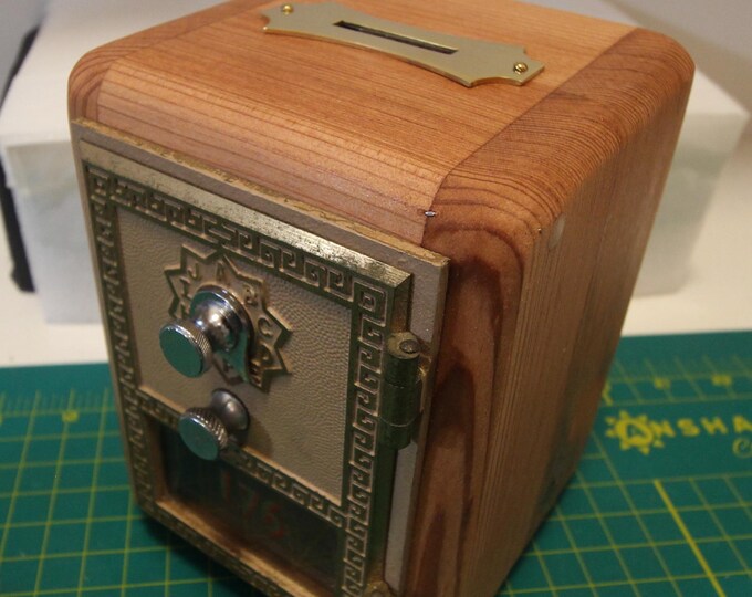 176 Cedar Wood US Post Office Box Door Bank Miller Dowel Construction ...