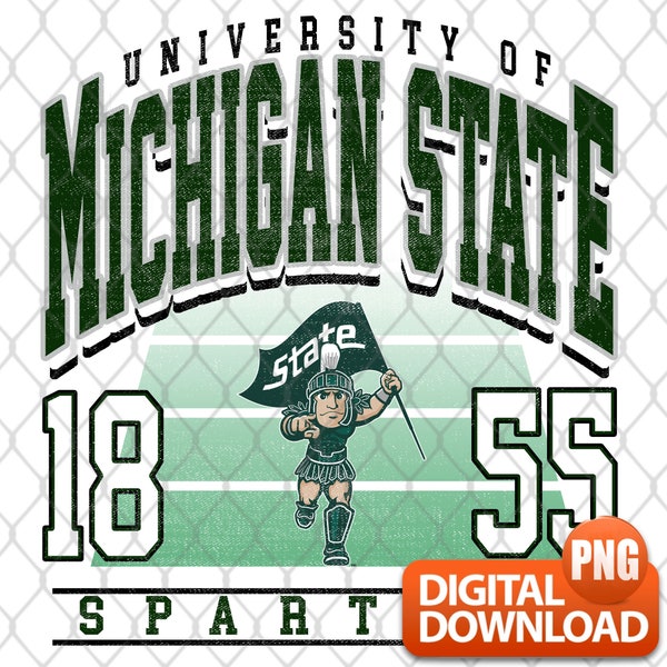 Michigan State University Svg - Etsy