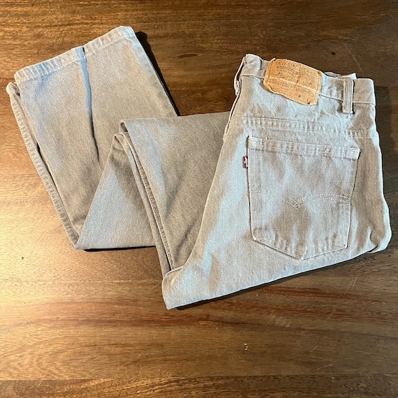 vintage levis 509 grey - Gem