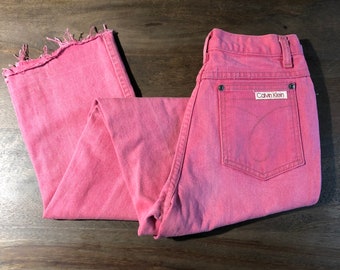 Pink Jeans | Etsy