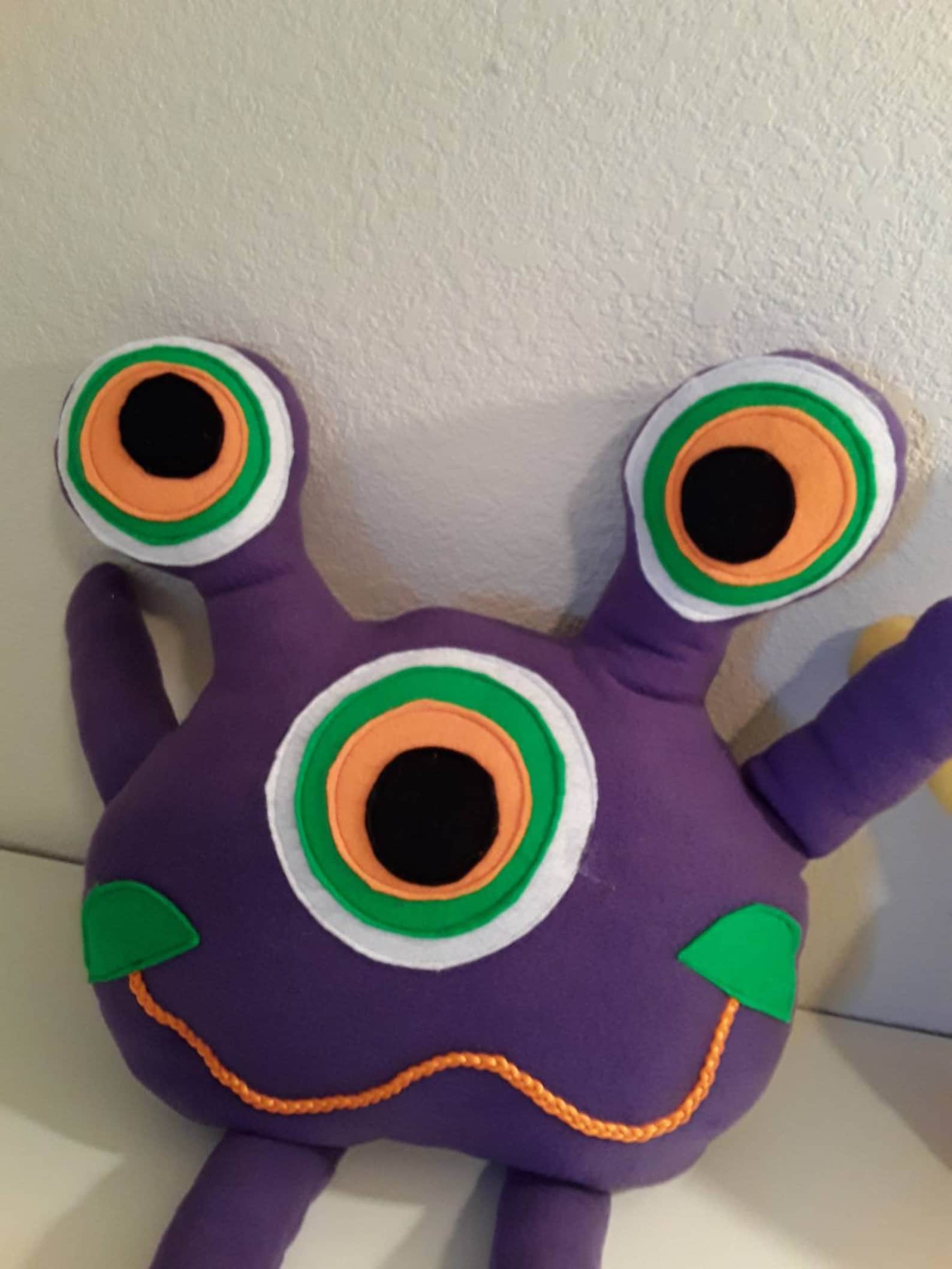 Space Alien Plush Pillow - Etsy