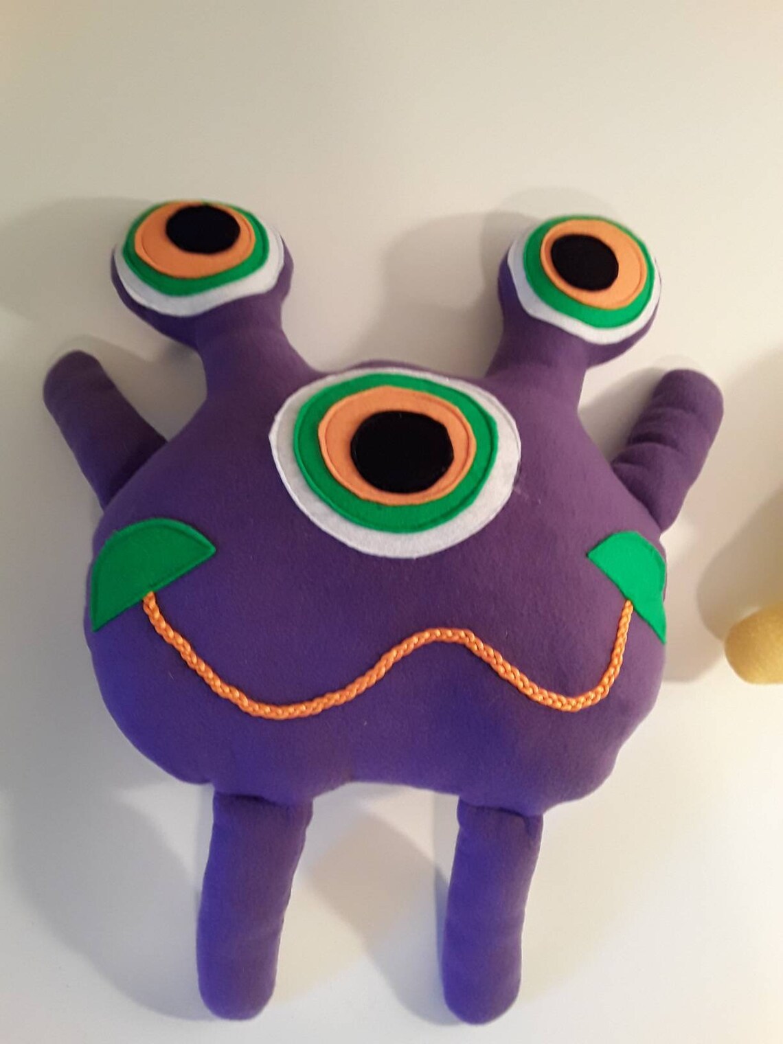 Space Alien Plush Pillow - Etsy