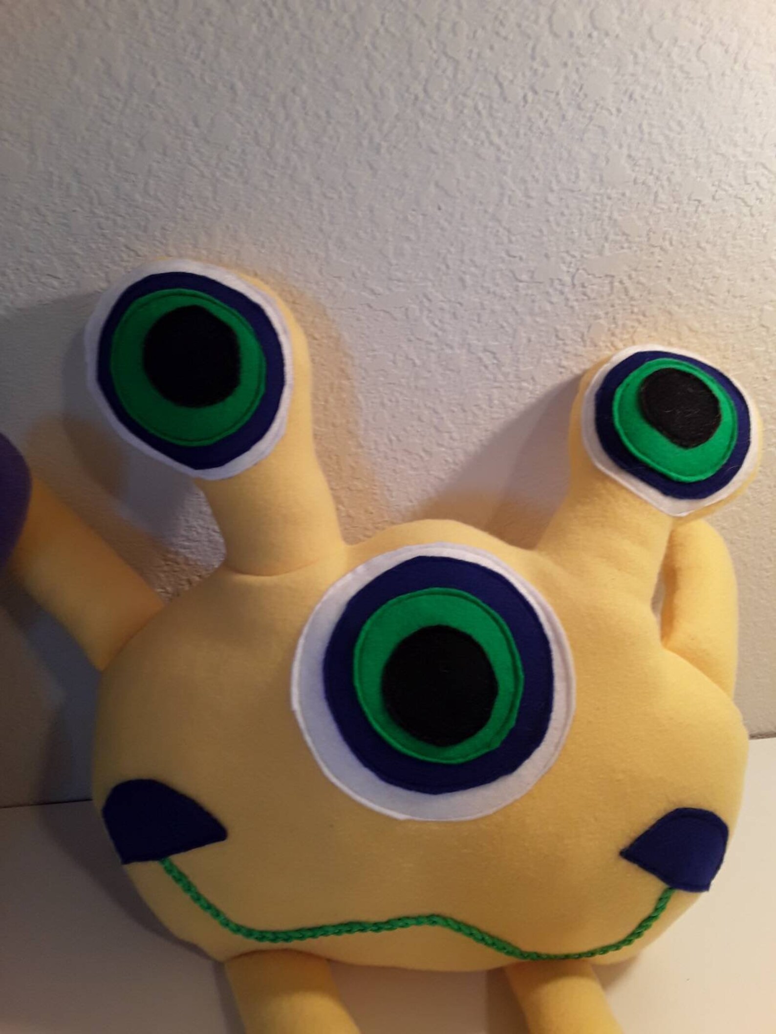 Space Alien Plush Pillow - Etsy