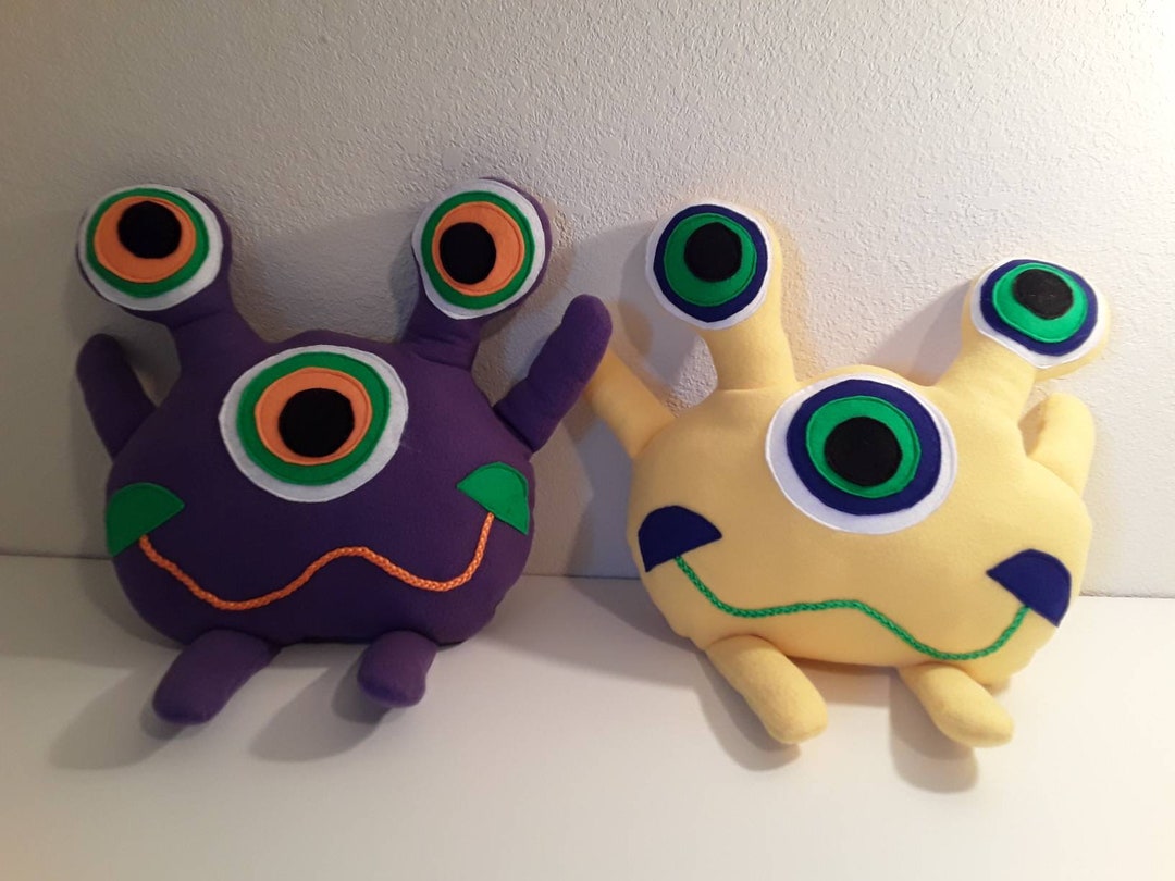 Space Alien Plush Pillow - Etsy