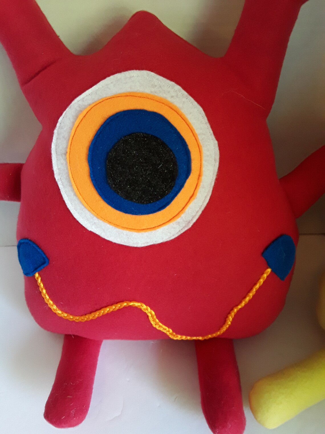 Space Alien Plush Pillow | Etsy