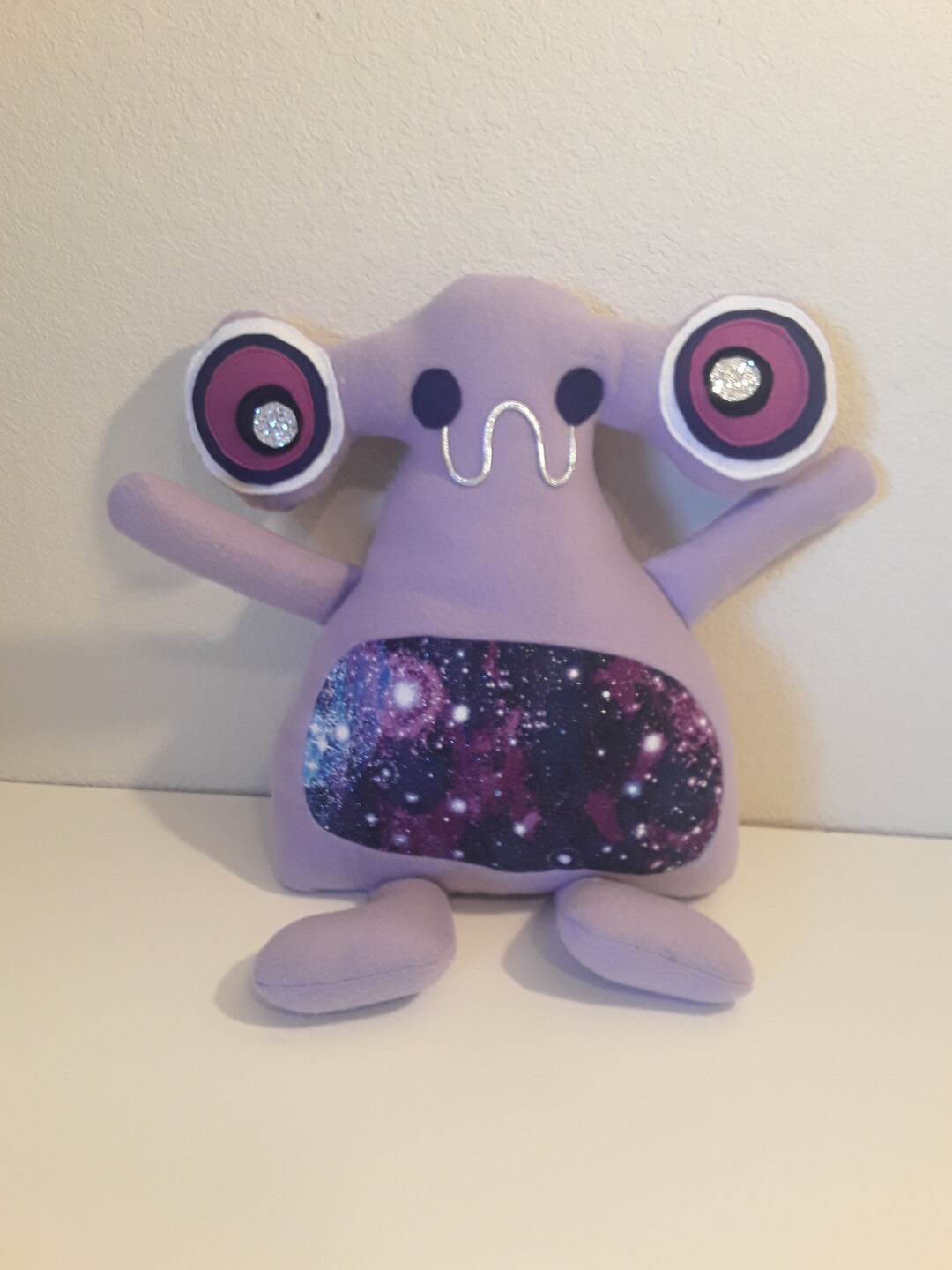 Light Purple Space Alien Monster Plush Pillow - Etsy