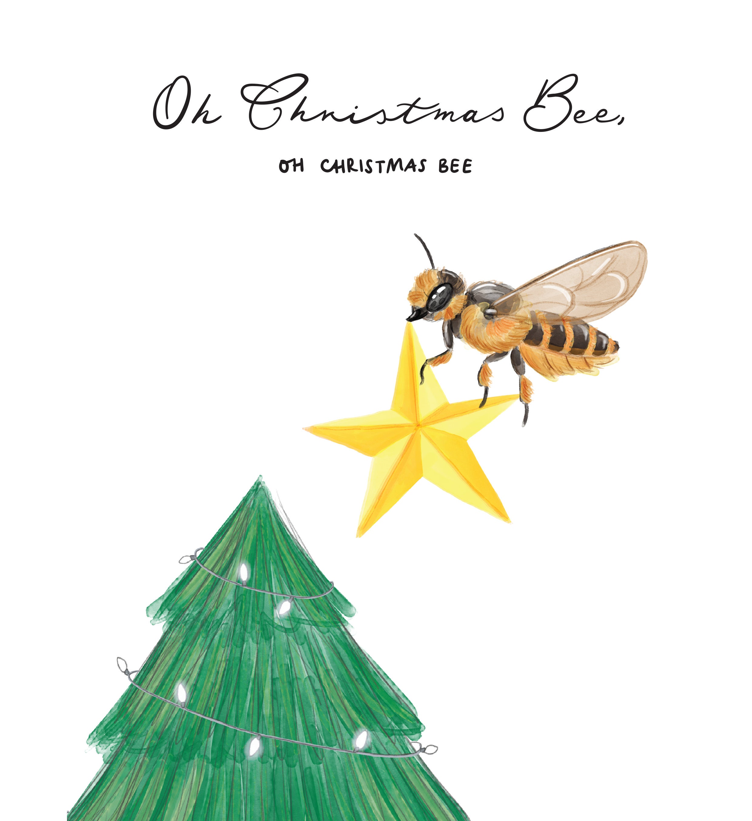 Oh Christmas Bee - Etsy