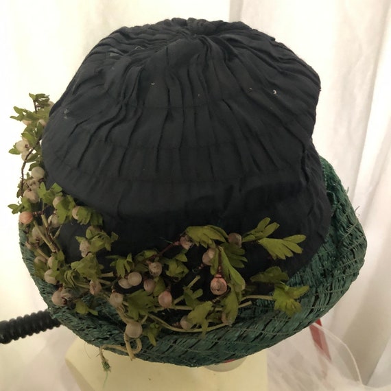 Rare Antique French Victorian Berry Hat, Victorian Sh… - Gem