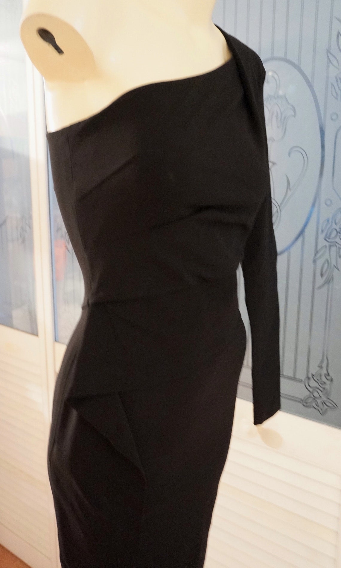 NOS Vintage ESCADA Ruffled Formal Dress Red Carpet Origami Gown - Etsy